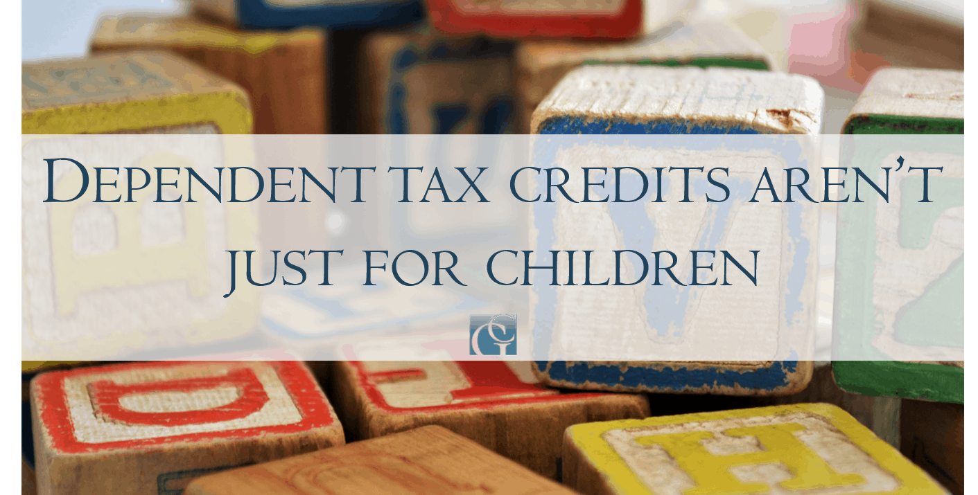Dependent tax credits aren't just for children - Financial Solution ...